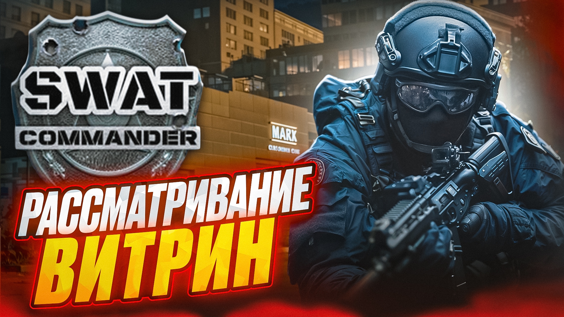 РАССМАТРИВАНИЕ ВИТРИН 🧩 SWAT Commander #3