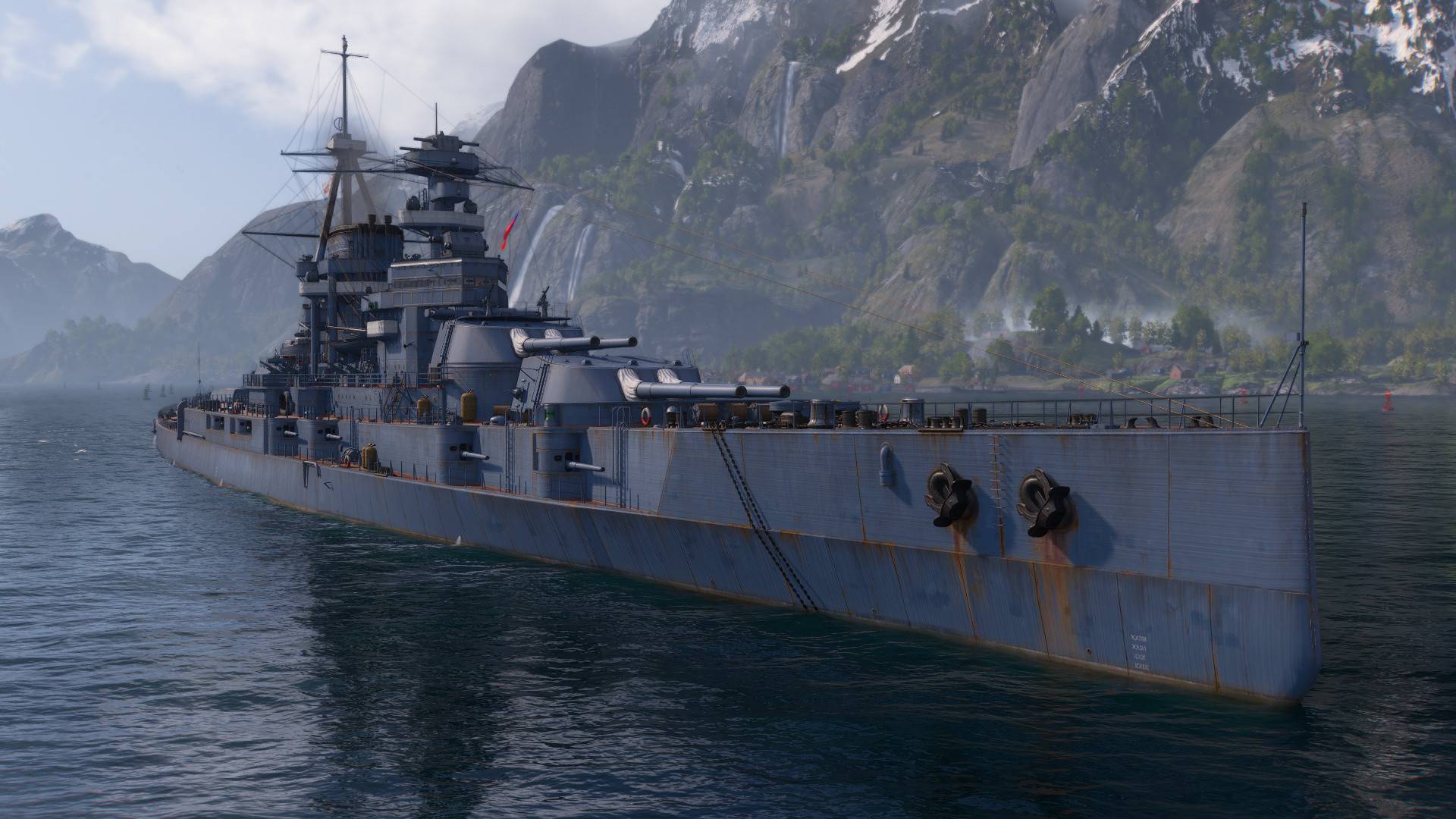 Мир кораблей. Случайный бой №6.