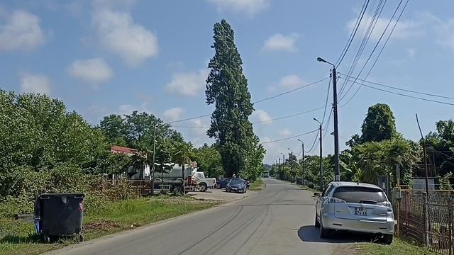 Прогулка по Уреки (Грузия, не туристическая часть посёлка) 10.07.2025