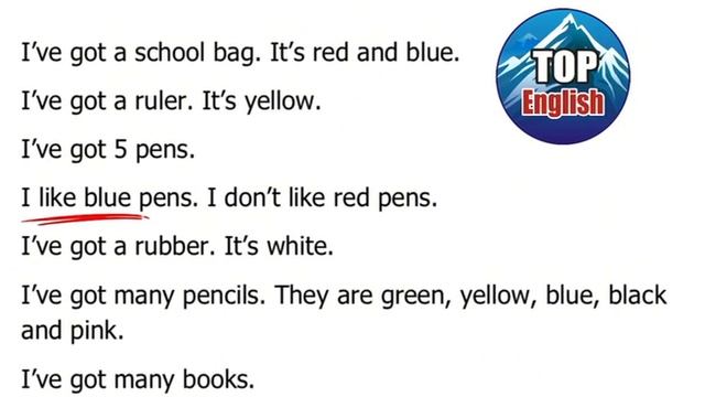 Starter+, Подготовка к экзаменам, My School Things