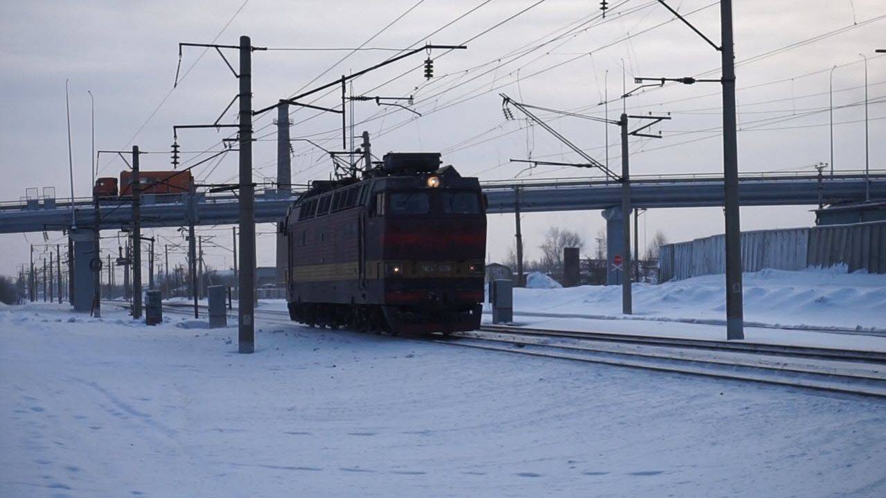 Электровоз-помазок ЧС4Т-509