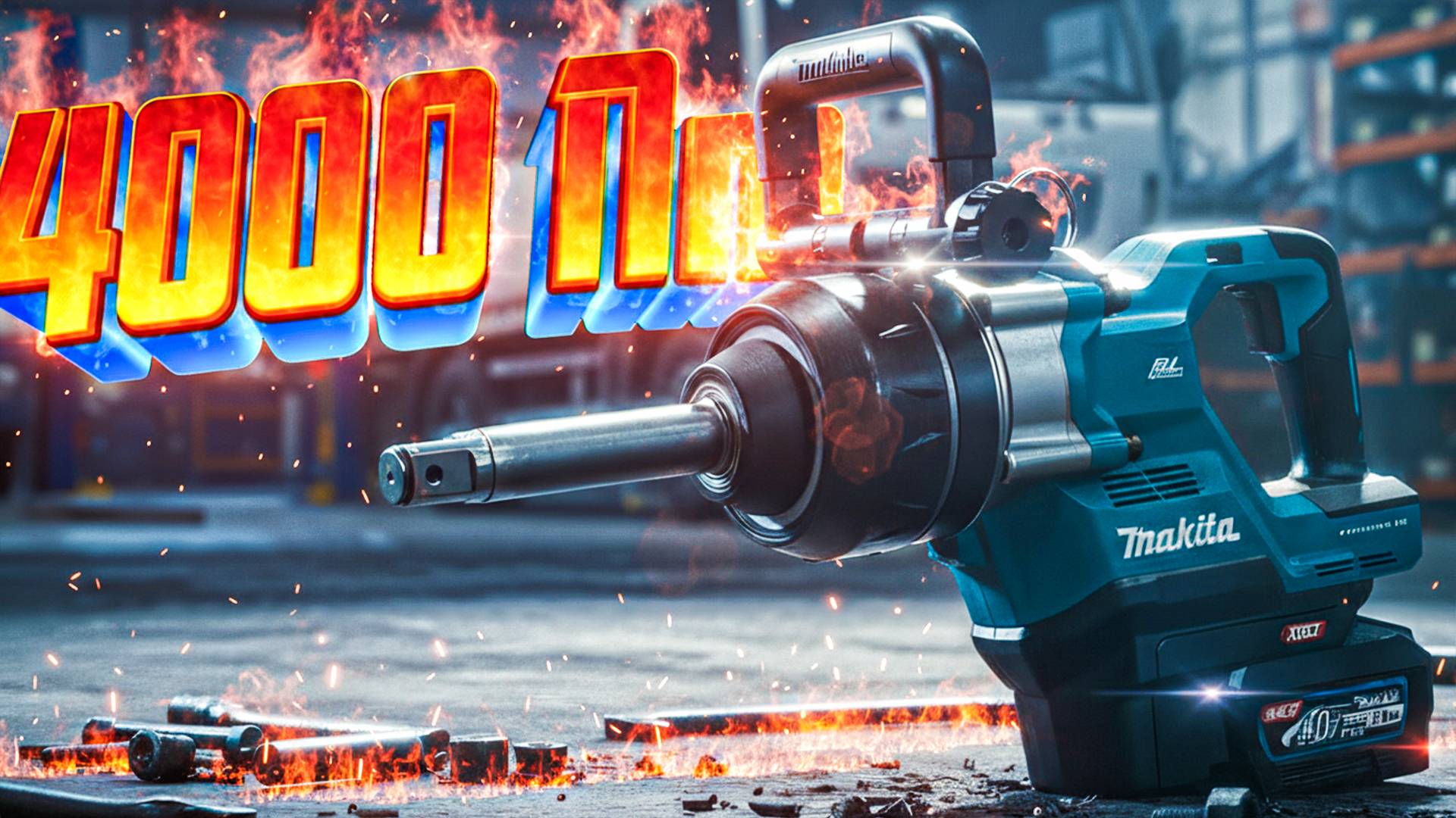 МЕГА БИБА! 4000 Нм | ГАЙКОВЕРТ MAKITA TW010