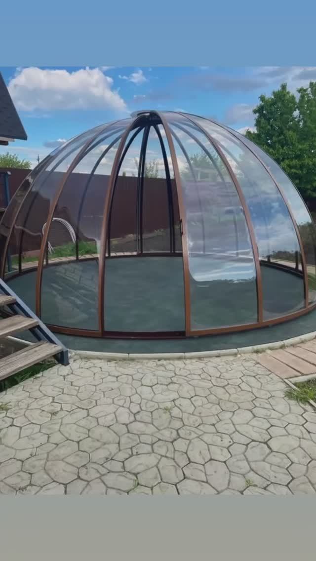 Отзыв на купольную беседку 5м для загородного дома (Борисоглебск)