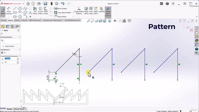 03-13 -Sketching mirrors, offsets, patterns, and trims