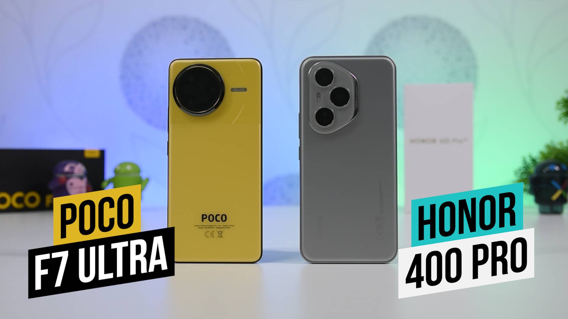 Poco F7 Ultra - Honor 400 Pro Что лучше?