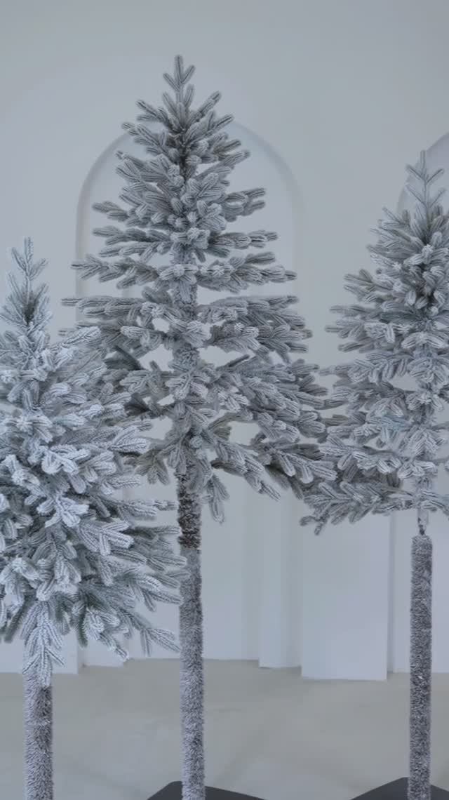 Обзор на искусственную ель "Тароко заснеженная" из 100% Литой хвои, ЕлкиТорг