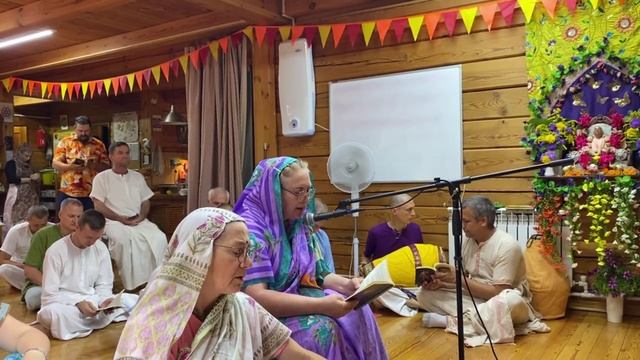 Пхалини дд - Баларама-пурнима. Бхаджан "Вибхавари Шеша" (10.08.2025,  г.Набережные Челны)