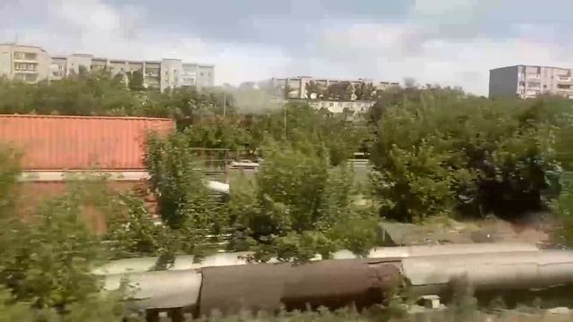 3 Еду через жана-семей вид из окна 19 06 2023 2K 1080p