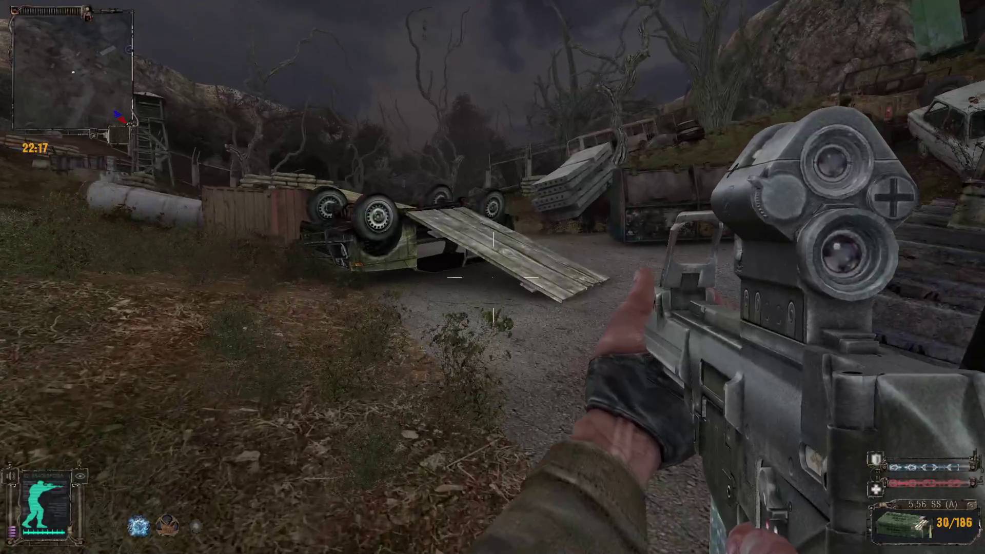 сталкер игра душ начало серия 19