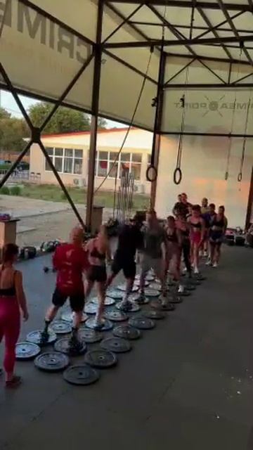 Групповая тренировка на координацию