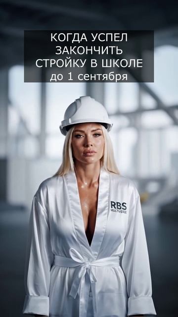 Когда успел закончить стройку в школе до 1 сентября. Like a Boss от Нейро Бригадирки
