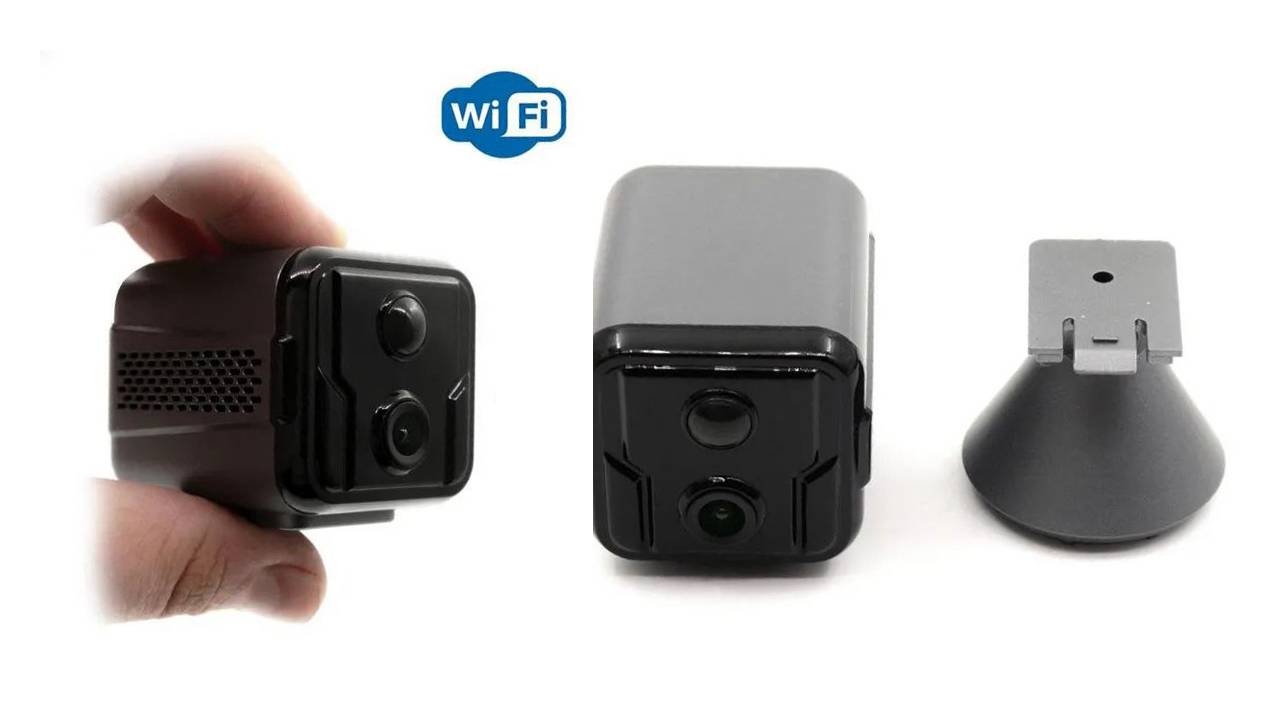 Беспроводная мини-камера с WiFi и работой до 40 дней автономно