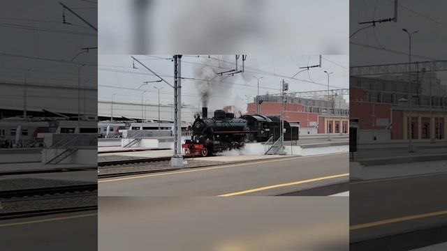 Парад паровозов в Петербурге на выставке PRO///Движение: Экспо 29 августа 2025 года