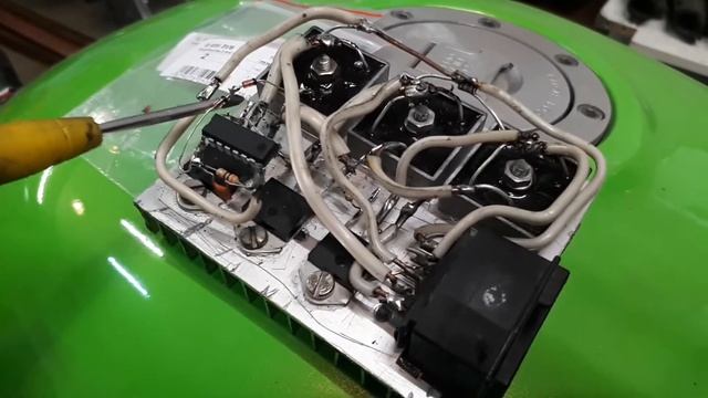 XRV750. Самодельное Реле регулятор Дубль два!