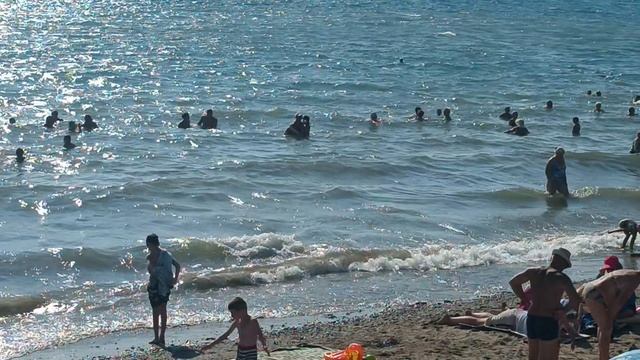 Лермонтово море пляж погода портится