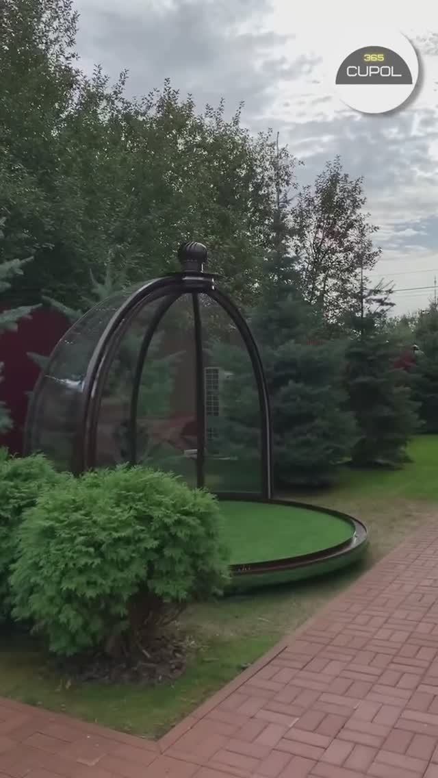 Отзыв на купольную беседку 3м для загородного дома