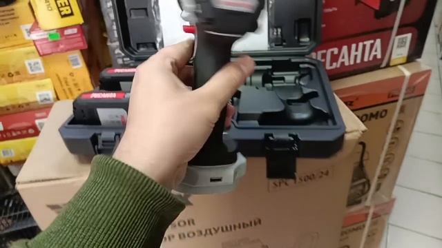 Аккумуляторный шуруповерт Ресанта ДА-20-2ЛК-БП Brushless 70Nm. (2 скорости, металлический патрон)