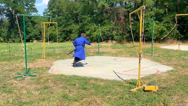 Квалификационные испытания на звание Мастера рубки шашкой