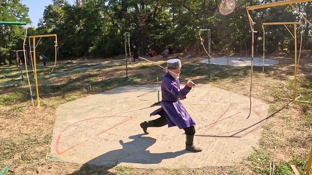 Квалификационные испытания на звание Мастер рубки шашкой второго уровня