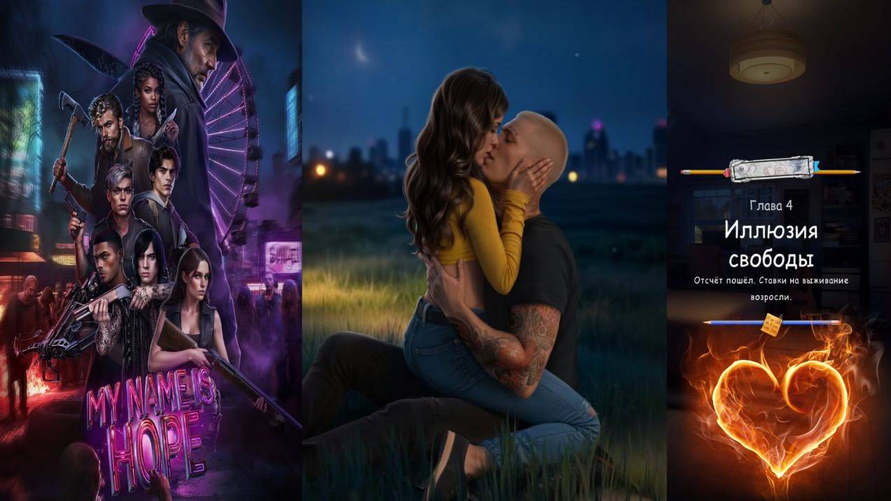 Истории Другого Мира / Меня зовут Хоуп / 2 Сезон / Глава 4 / Иллюзия свободы / 💎