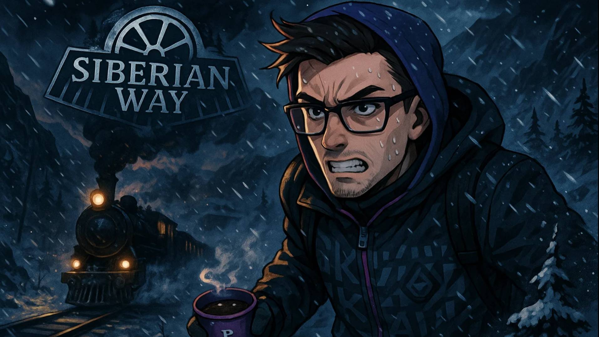 Визуальная новелла Siberian Way | Знакомство #1