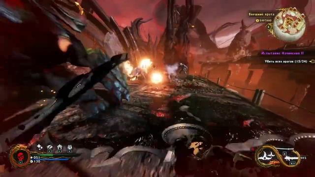 Опробовал новое оружие и смачненько прошёл испытание