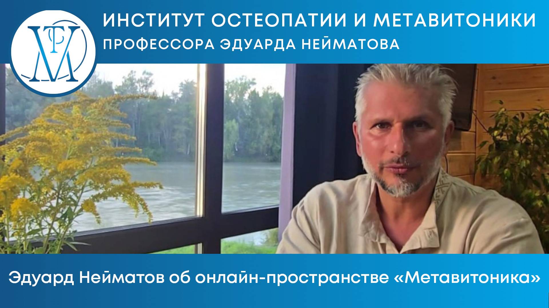 Эдуард Нейматов об онлайн-пространстве «Метавитоника»