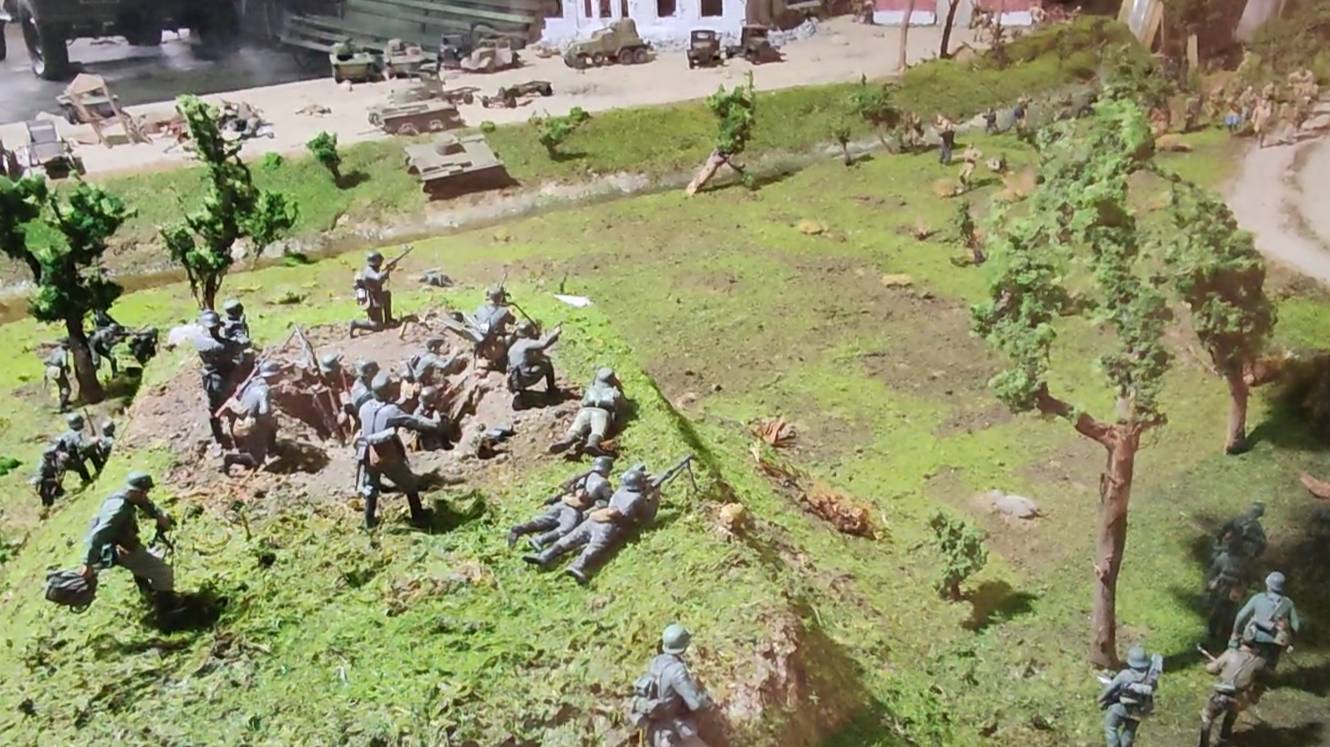 Диорама Брестская крепость - 1941 год.