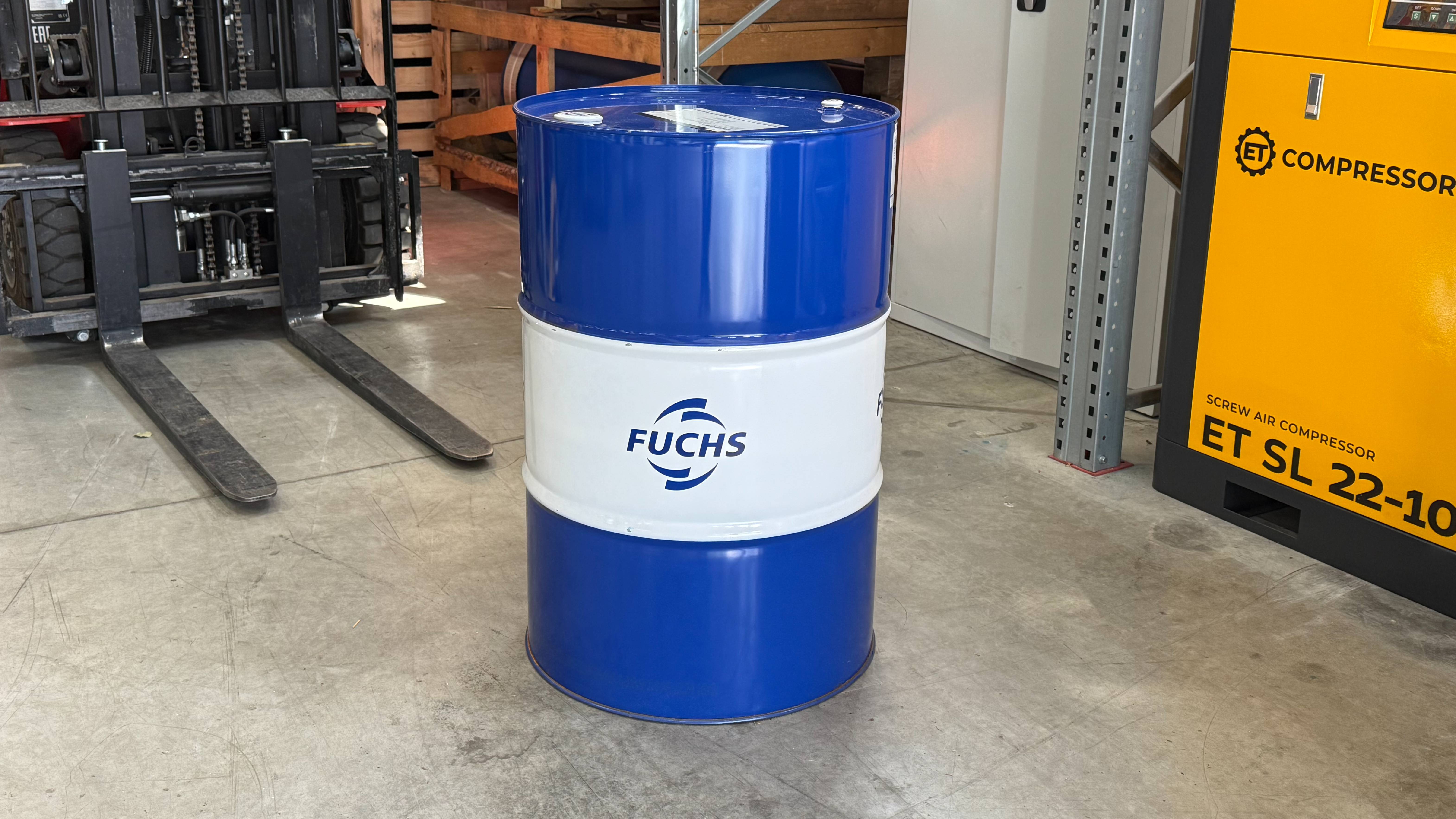 Масло компрессорное Fuchs Renolin Comp 46 (205л). Минеральное масло для винтовых компрессоров.