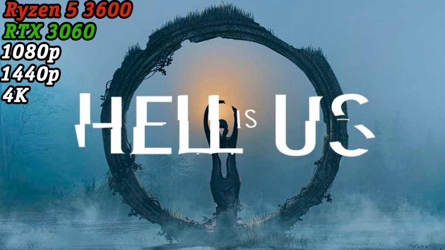 Hell is Us | Тест сборки Ryzen 5 3600 + RTX 3060 | 1080p, 1440p, 4K