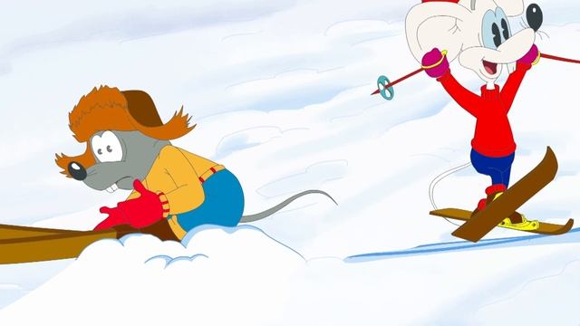 НОВЫЕ ПРИКЛЮЧЕНИЯ КОТА ЛЕОПОЛЬДА - 6 серия. Лавина с гор