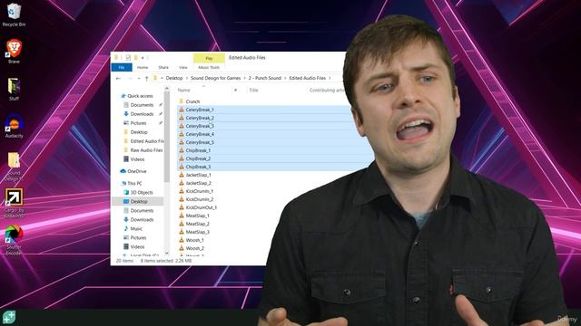 10. Section Intro - Making a Punch Sound With Foley