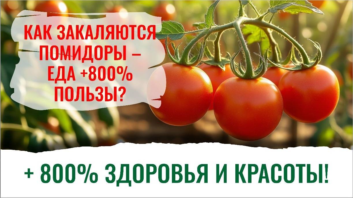 Чудо-помидоры — Еда +800% с Кормилицей Микоризой, 33 Богатырями, Фитоспорином и Гуми