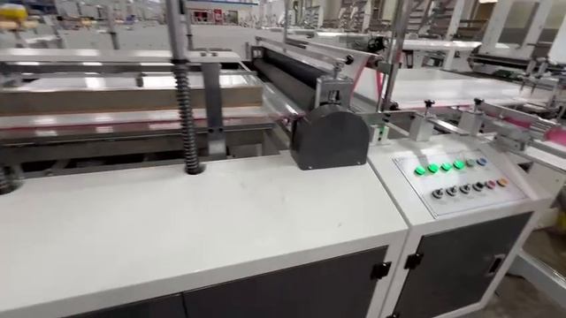 Станок для производства мусорных пакетов с завязками GBBCR-1400 (от завода-производителя №1)