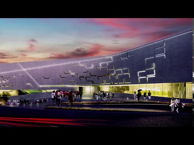 Sports complex for Dalseong-gun district, Daegu, South Korea