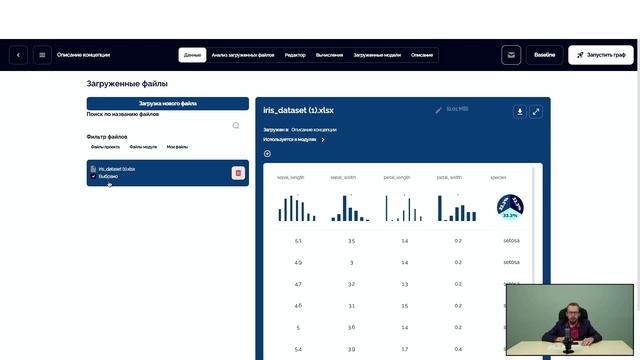 Коротко о SMILE – Работа с данными
