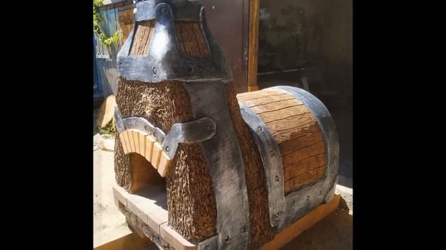 Русская_мини_печь_модернизированная_