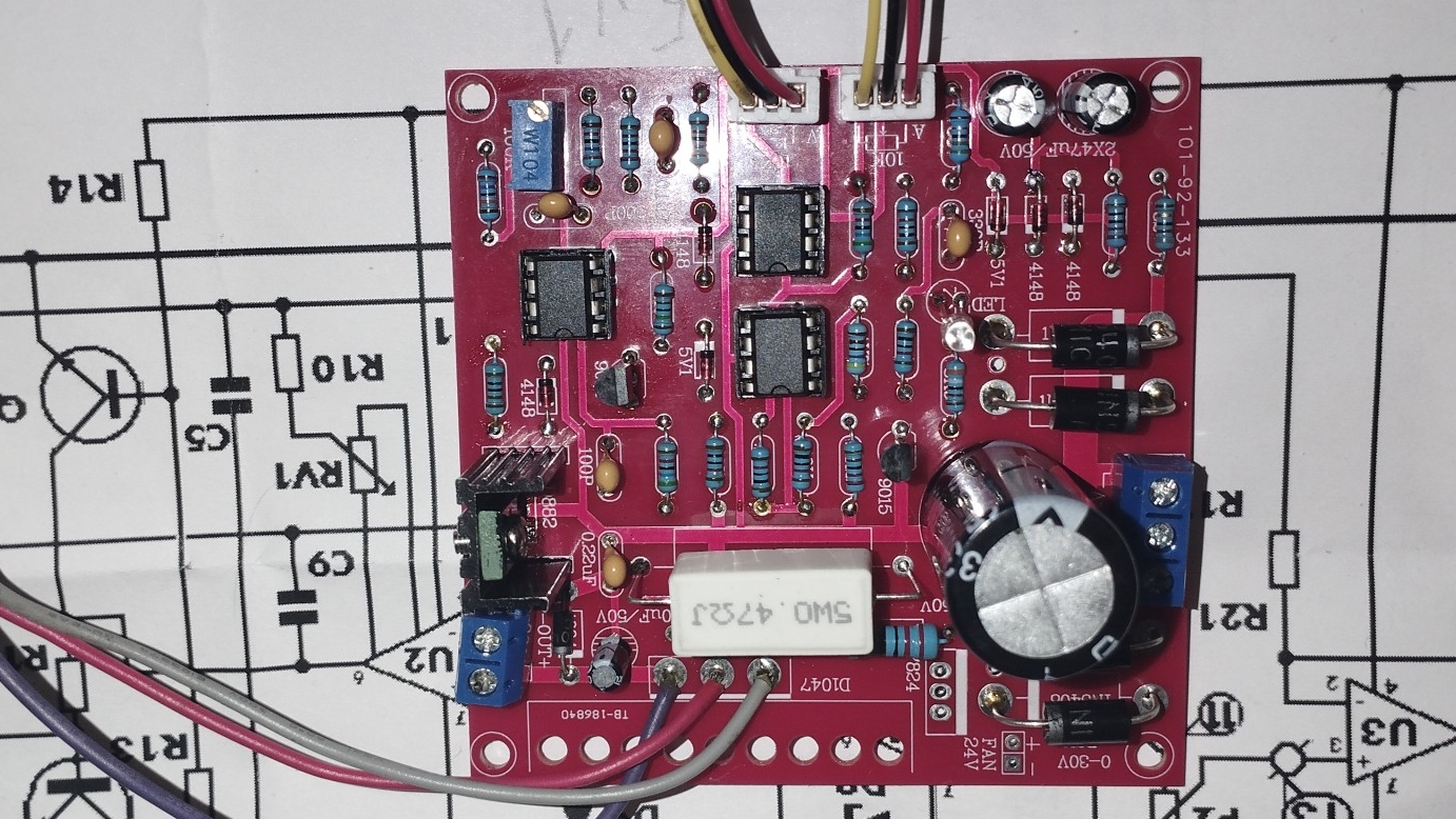 1 серия .Блок питания из китайского радиоконструктора.