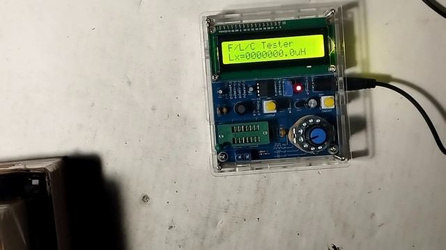 4 часть. Измеритель индуктивности, ёмкости и частоты. Тестирую прибор радиоэлементами.