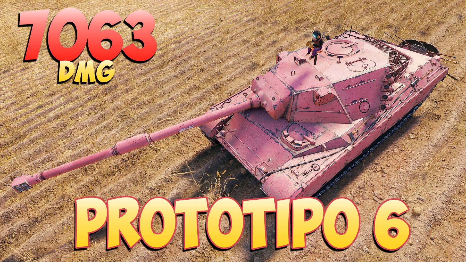 Prototipo 6 • Основной опыт! - 7 Фрагов 7K Урона • Мир Танков