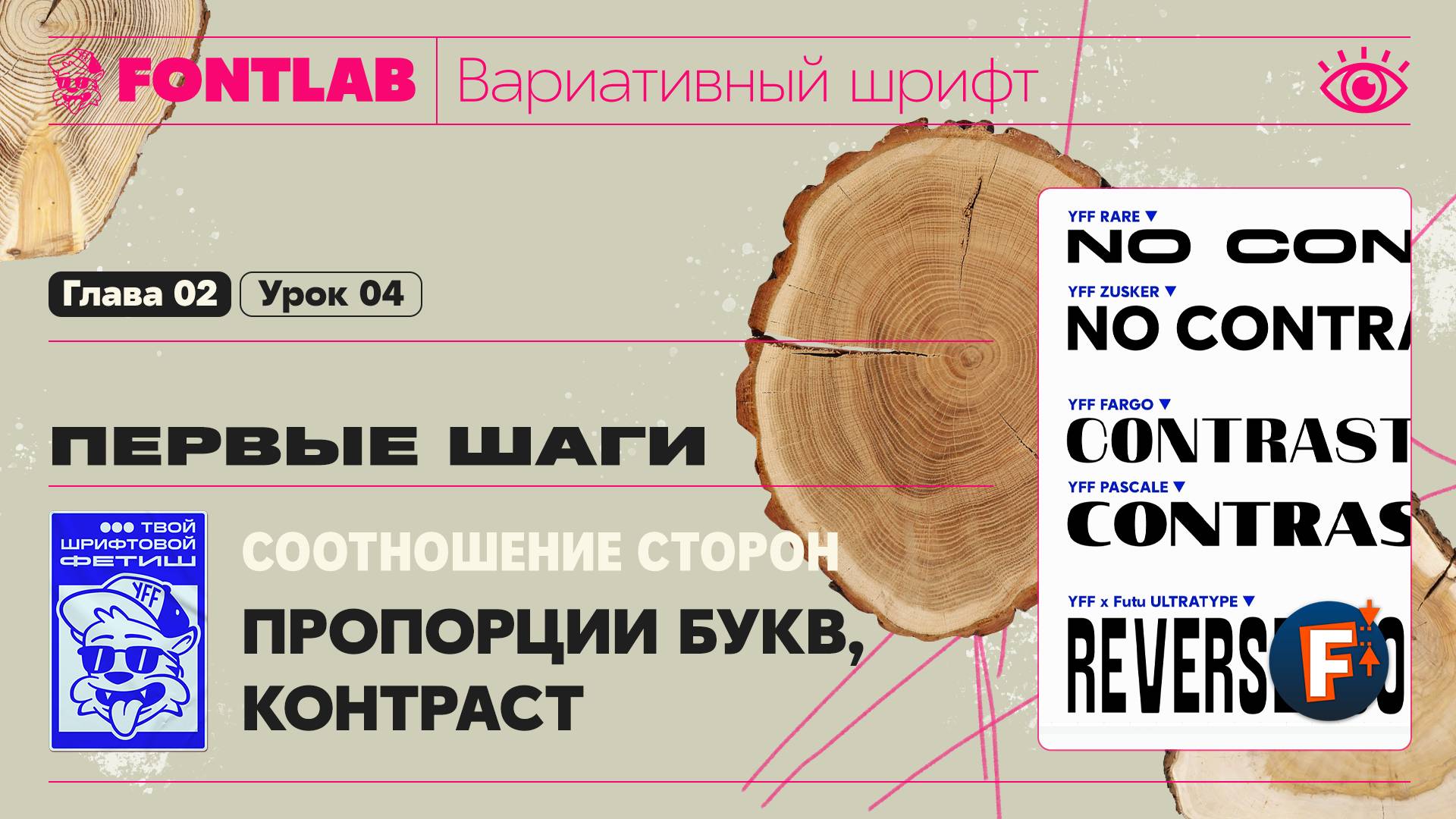 ДВШ 02-04 Первые шаги – Пропорции букв, Соотношение сторон – Урок Fontlab