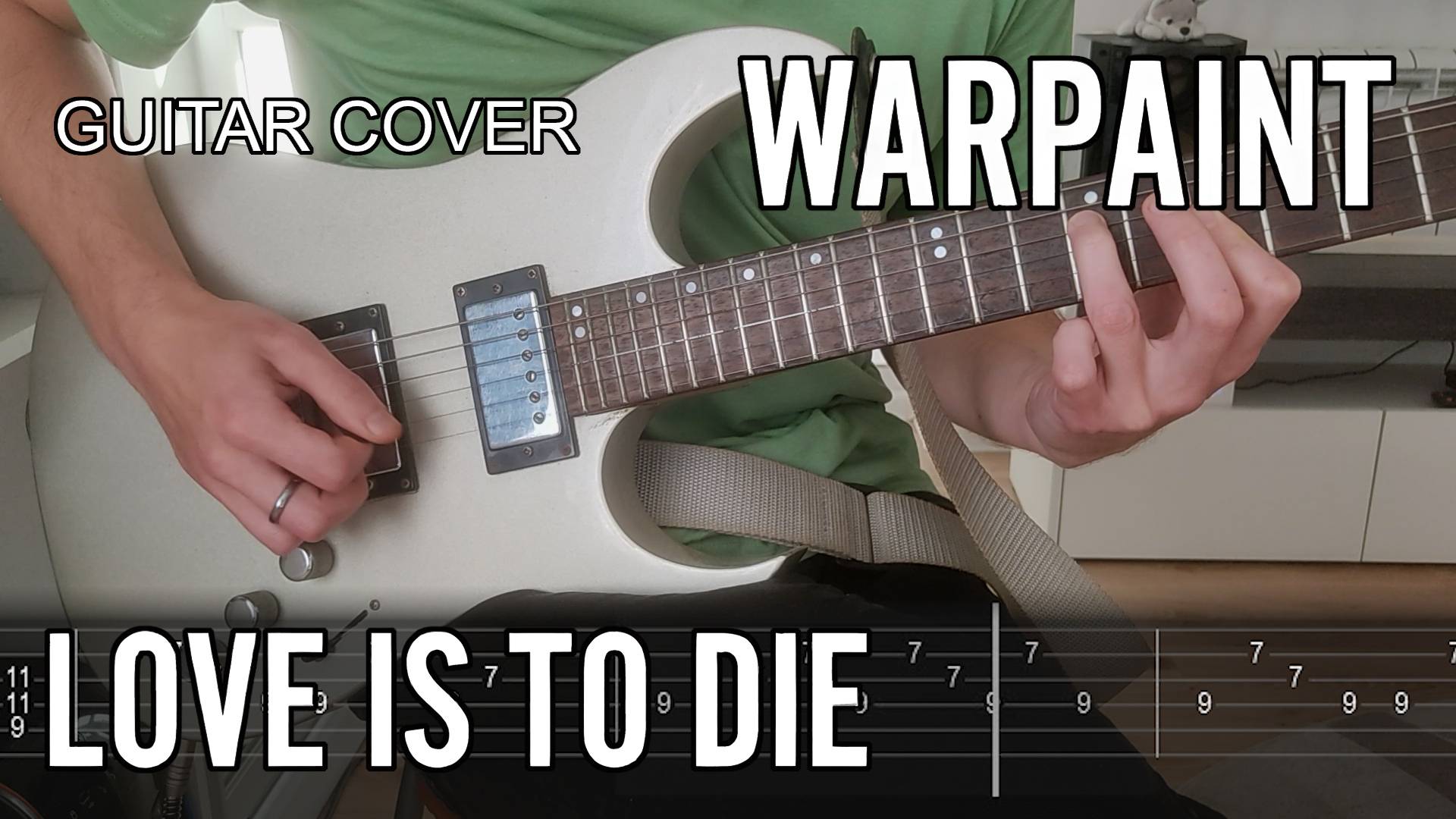 Warpaint - Love Is To Die (Guitar cover with tabs)