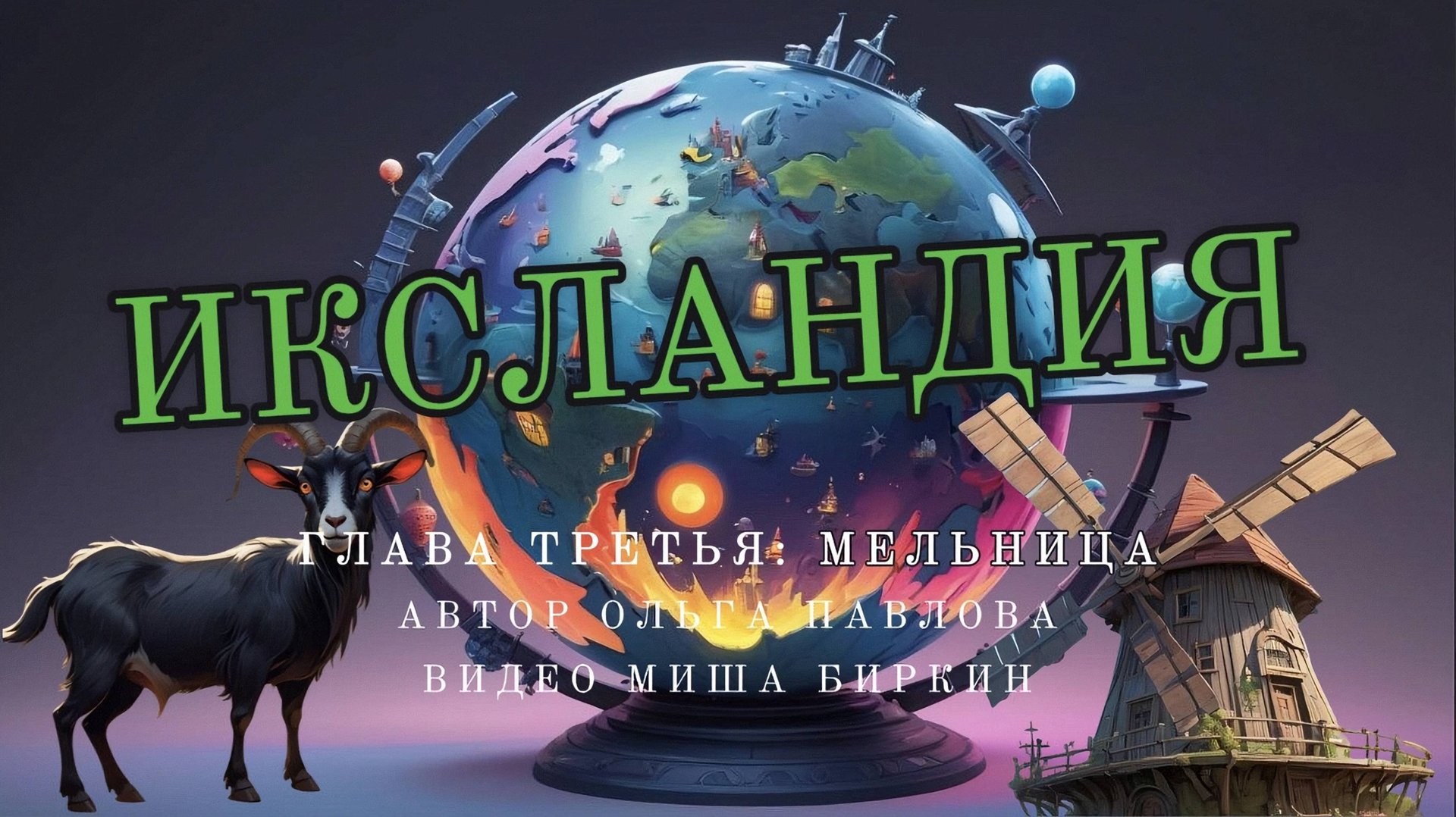 Мельница|читаетАвтор-Ольга Павлова|Видео-Миша Биркин|Х-ЛАНДИЯ, ПРОДОЛЖЕНИЕ, ЩЕНОК-ВЕРНЫЙ ДРУГ ЭЛИАСА