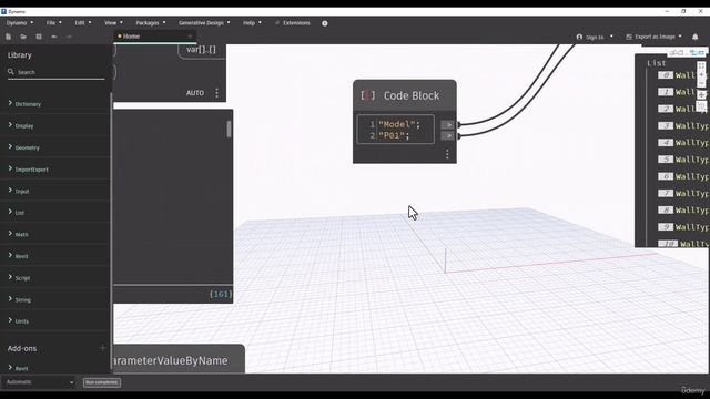 3.1 -Dynamo for Type Parameters – Automating Set Operations