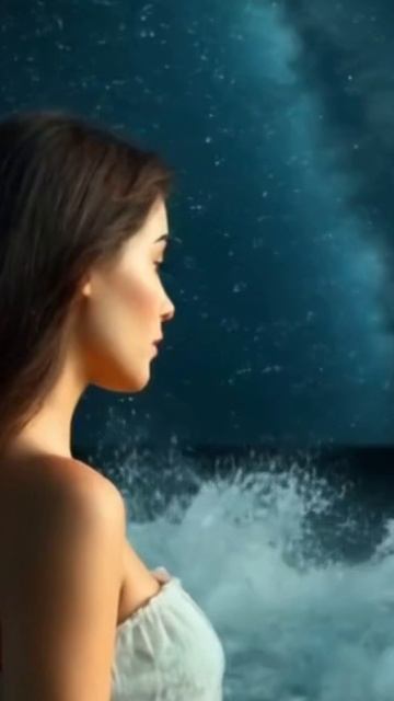 Девушка и волны