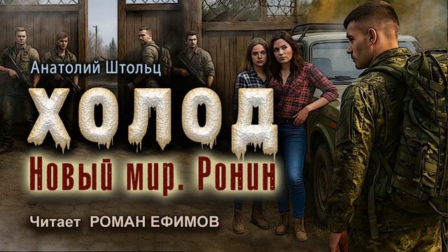 ХОЛОД. НОВЫЙ МИР. РОНИН (аудиокнига). ПОСТАПОКАЛИПСИС. Анатолий Штольц. Читает Роман Ефимов.