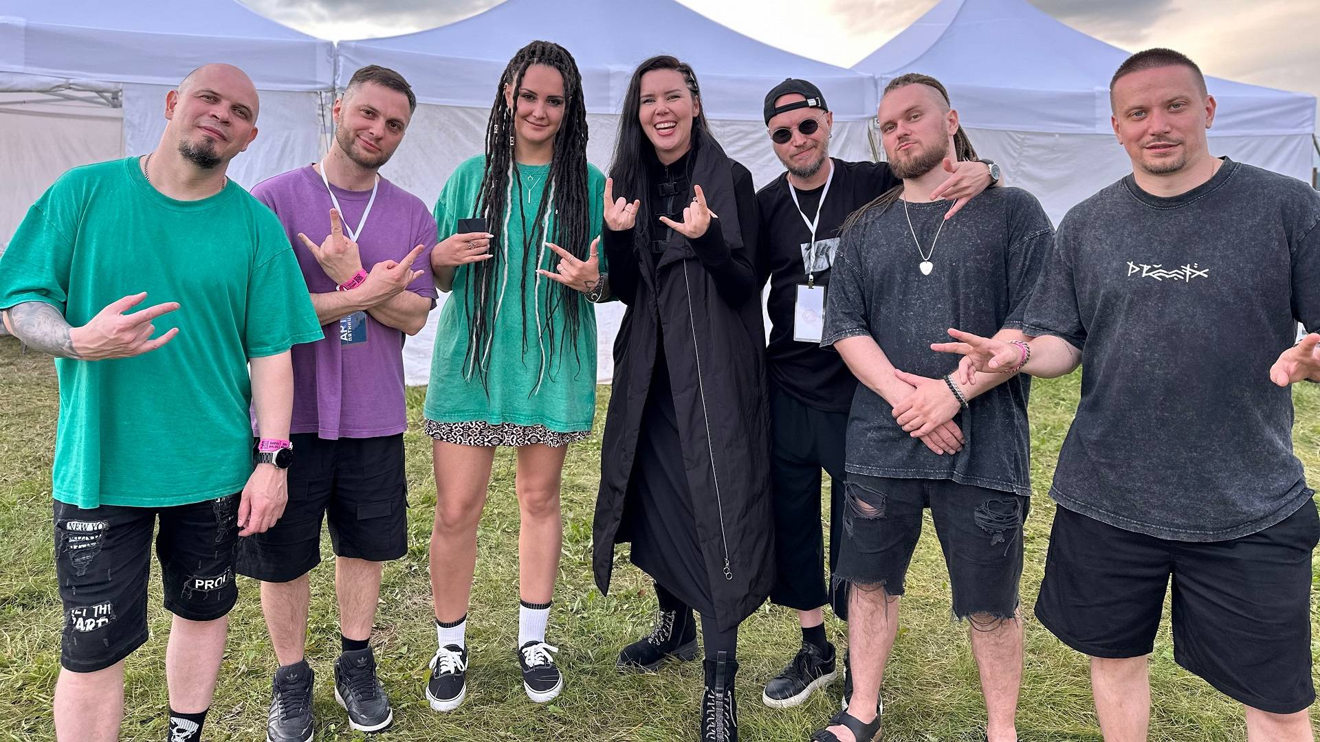 Группа DRUMMATIX - Интервью на фестивале Улетай-2025