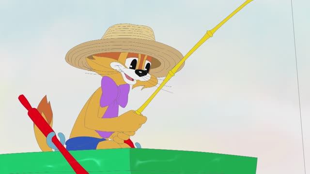 НОВЫЕ ПРИКЛЮЧЕНИЯ КОТА ЛЕОПОЛЬДА - 2 серия. На рыбалке у реки