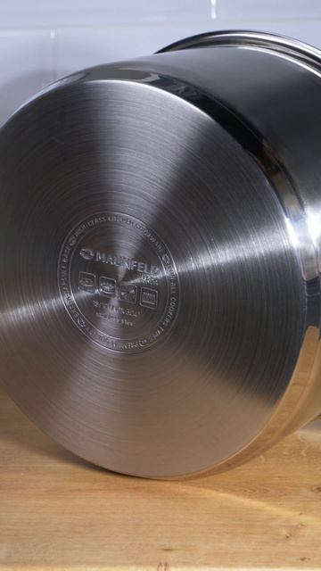 Серия кастрюль из нержавеющей стали MAUNFELD GERDA — замечательное сочетание практичности и стиля