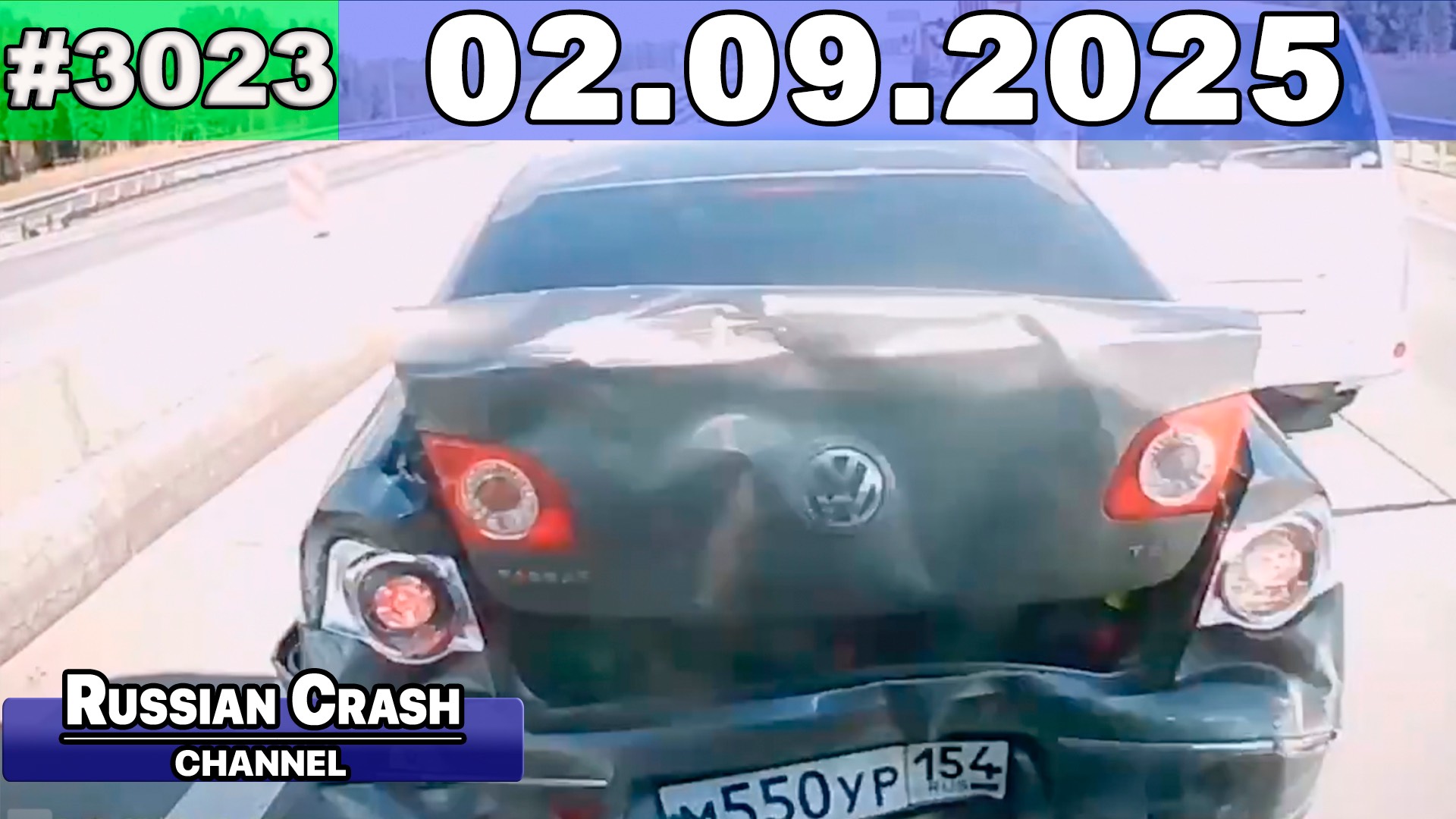 ДТП. Подборка на видеорегистратор за 02.09.2025 Сентябрь 2025